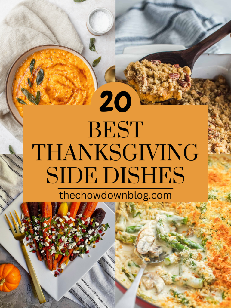 20 Best Thanksgiving Side Dishes - thechowdown