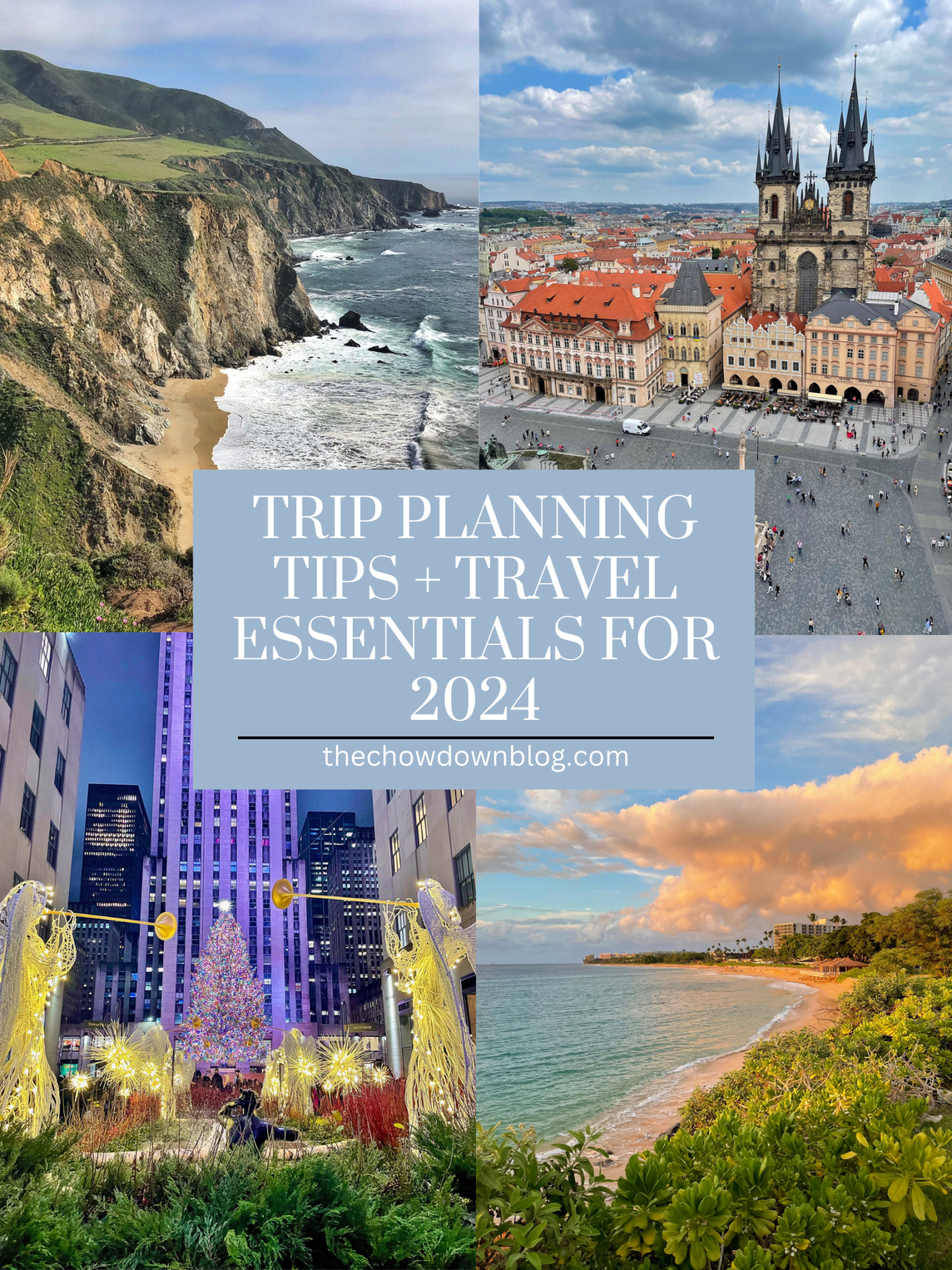 Trip Planning Tips + My Travel Essentials 2024 - thechowdown